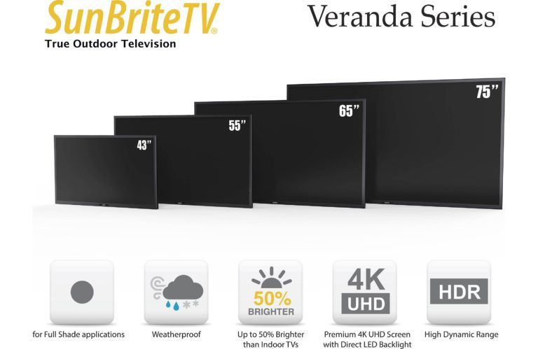 SunBrite TV Veranda Series Outdoor TVs - HDTVs and More